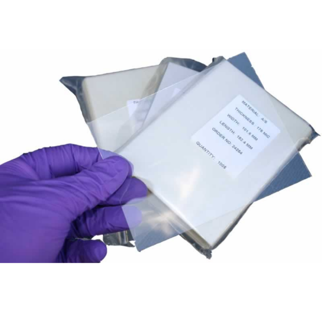 Fingerprint Backing Cobex / Acetate Sheets 4" X 5 " FCS0101A - Tetra ...