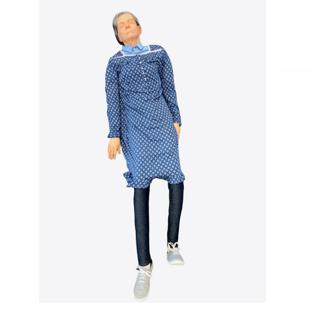 Poseable Elderly Agnes Full Body - CSB0109 - Tetra Scene Of Crime