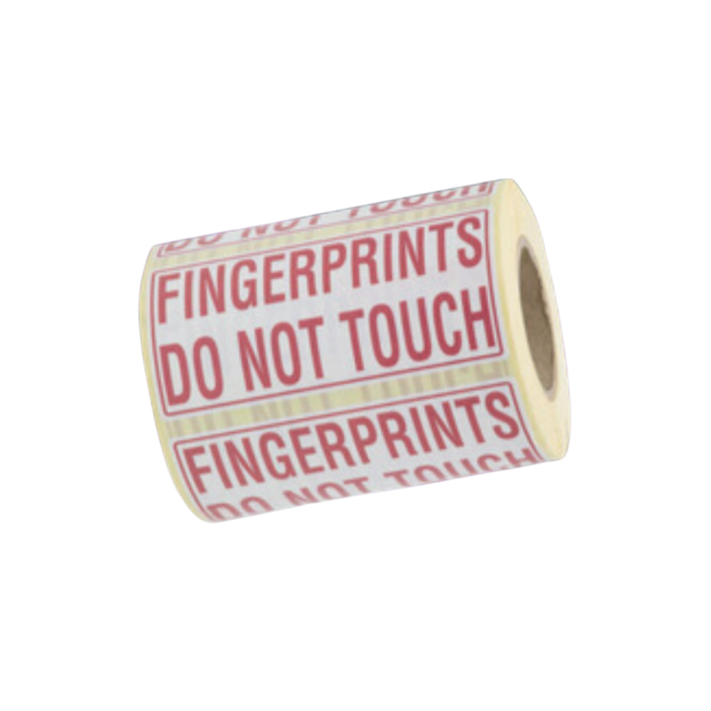 Fingerprints Do Not Touch Labels - TSL0103 - Tetra Scene Of Crime