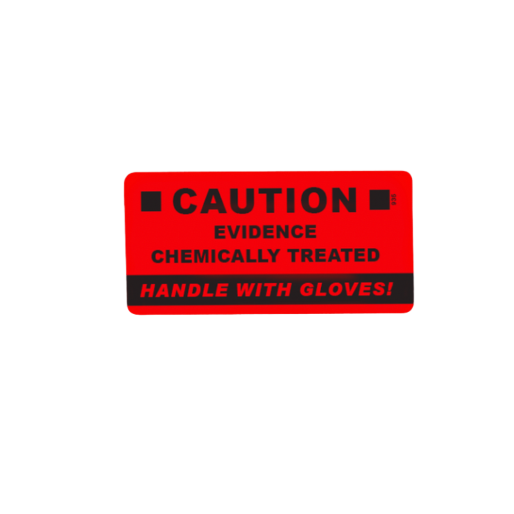 Evidence Seals 'Chemically Treated' - TSL0143 - Tetra Scene Of Crime