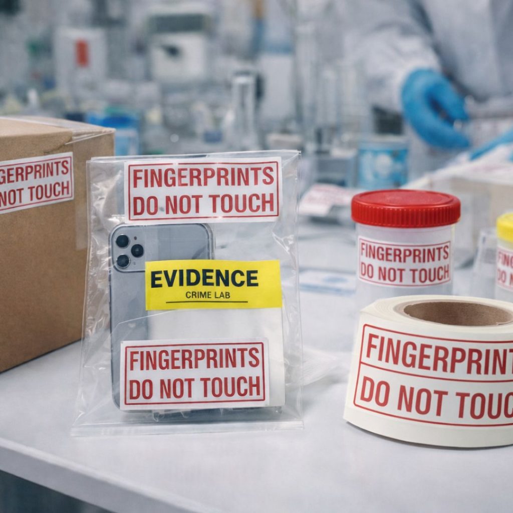 Fingerprints Do Not Touch - Tetra Scene Of Crime