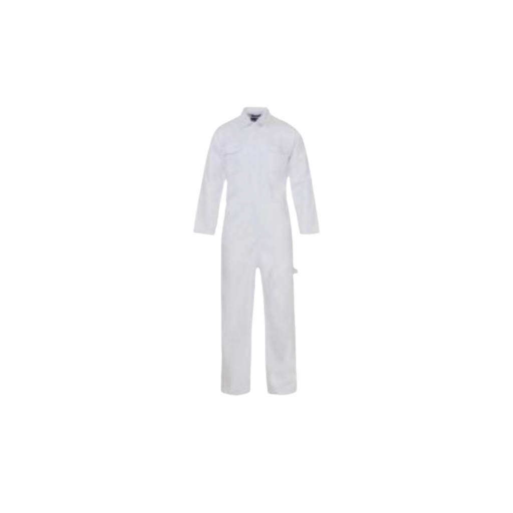 Polycotton Boiler Suit White - XXL - PCS0136D - Tetra Scene Of Crime