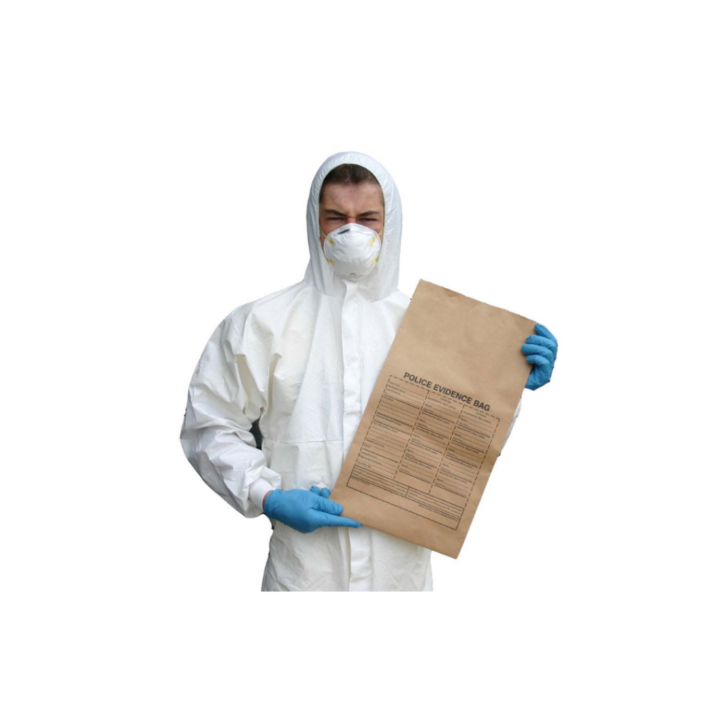 Paper Evidence Window Sack 355 mm x 517 mm - TWS0101 - Tetra Scene Of Crime