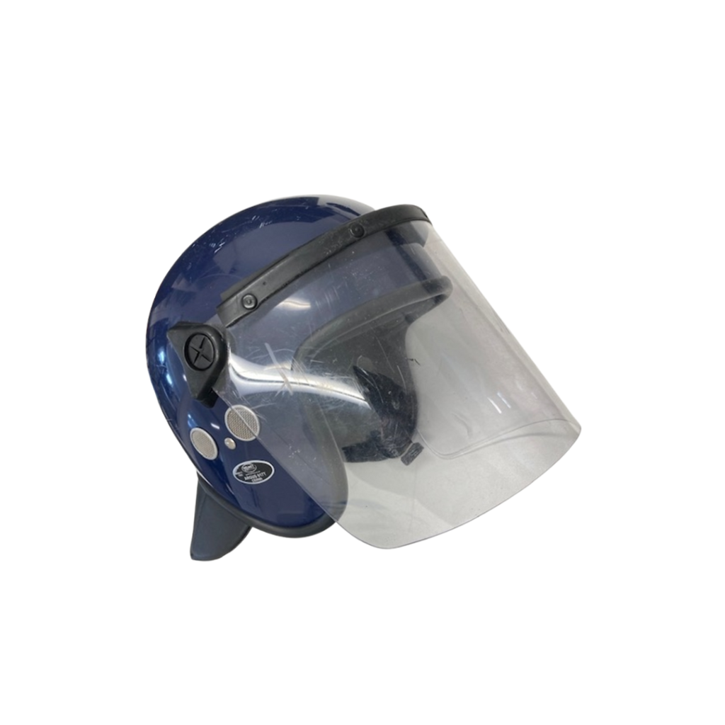 Riot Helmets Blue - Tetra Scene Of Crime