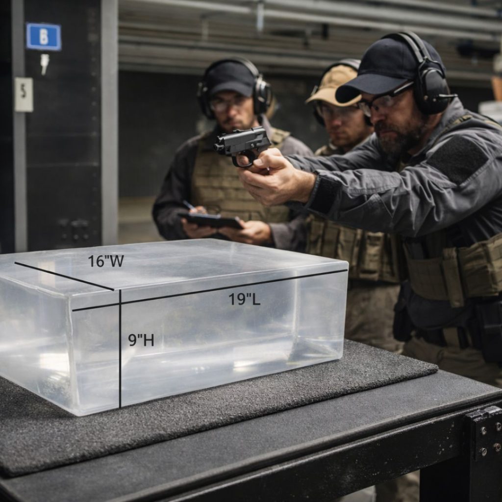 Ballistic Gelatin Block - Tetra Scene Of Crime