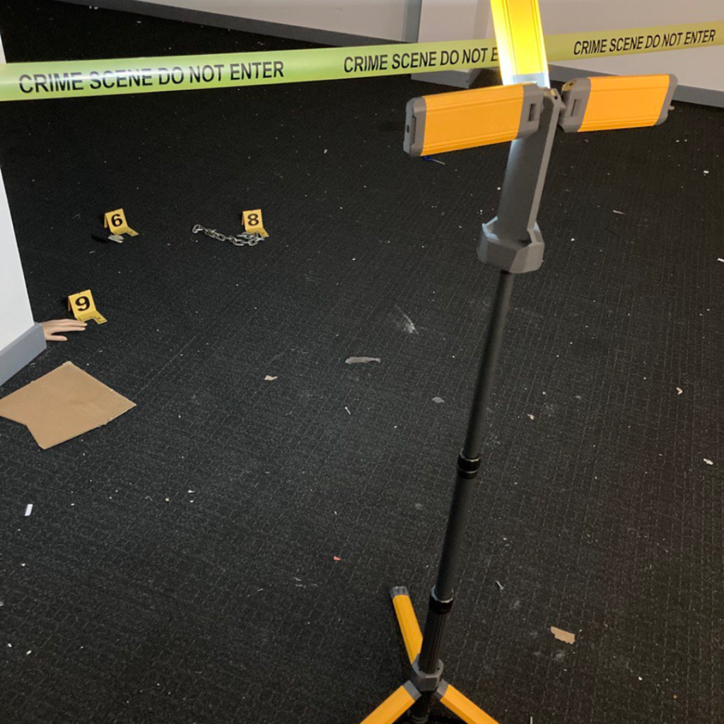 Crime Scene Pro 2K – Collapsible, Rechargeable & AC Mains Floodlight ...