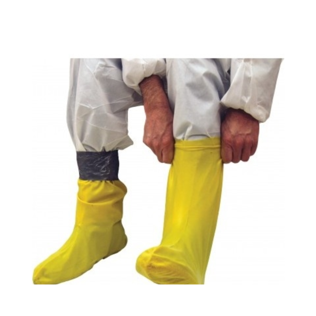 Hazmat Boot Chemical Overboots 13 - 16 Case 50 Pairs - Tetra Scene Of Crime