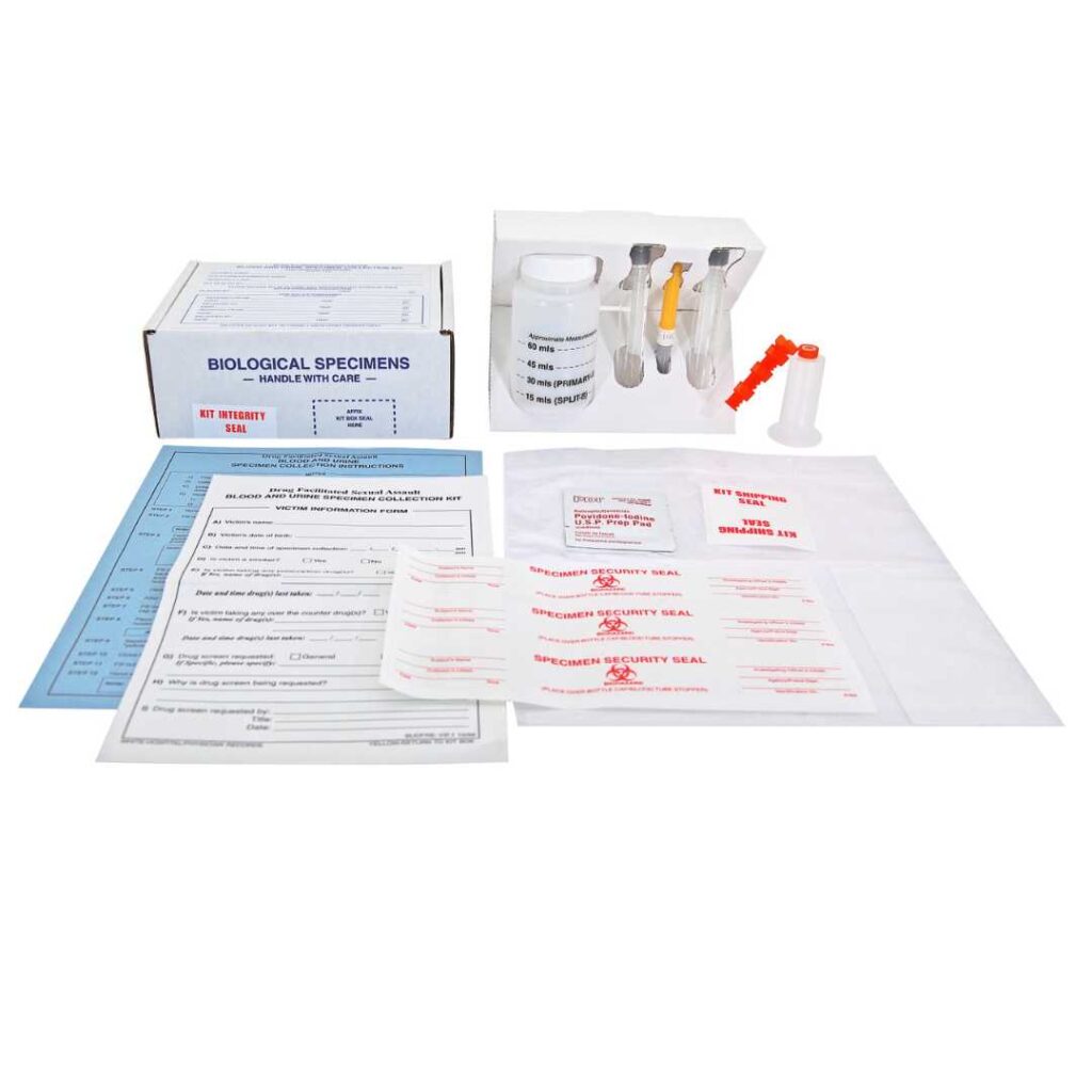 Drug Facilitated Sexual Assault Toxicology Collection Kit-BLOOD/URINE ...